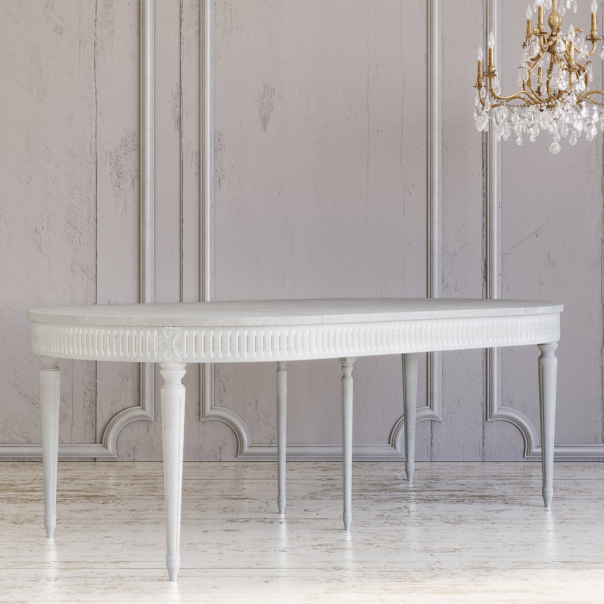 Buy Extendable Gustavian Dining Table | Elegant French Furniture ...